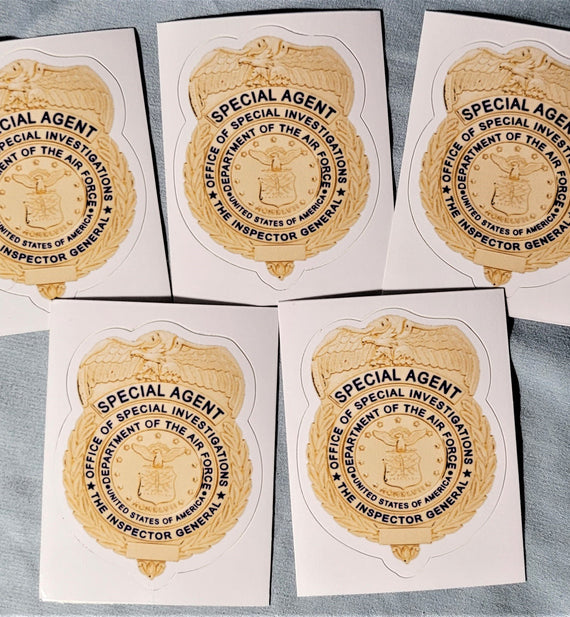 OSI Badge Sticker (Inside the Windshield) - FIVE FOR $10 – Tactically ...