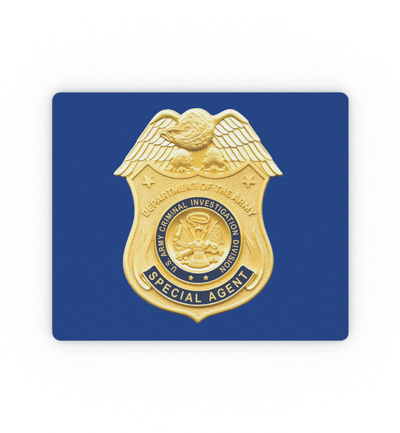 Army CID Badge - Rectangular Mouse Pad – Tactically Suited
