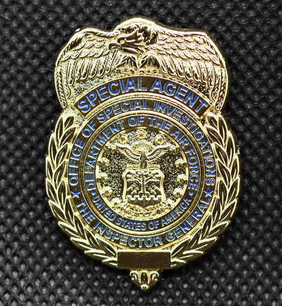 AFOSI Badge - Gold Lapel Pin (Shiny) – Tactically Suited