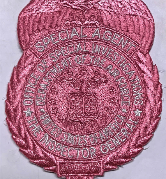 Pink OSI Badge Patch (Velcro Backed) – Tactically Suited