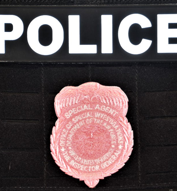 Pink OSI Badge Patch (Velcro Backed) – Tactically Suited
