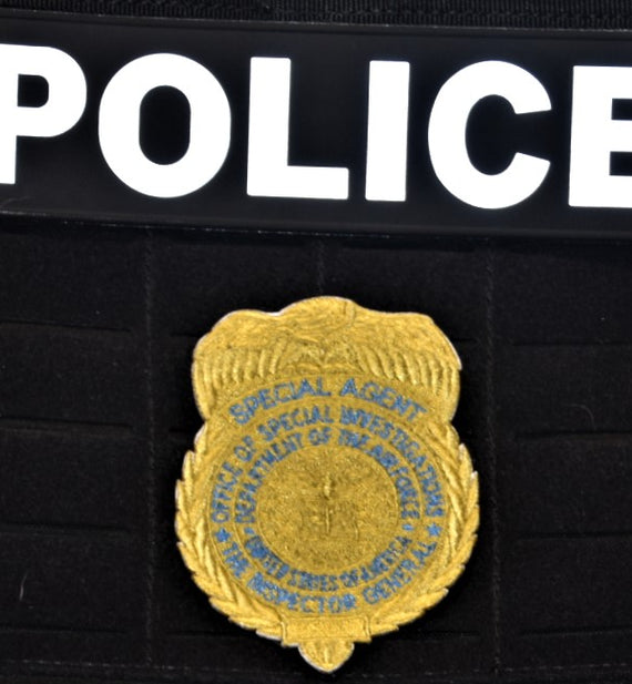 Gold OSI Badge Patch (Velcro Backed) – Tactically Suited